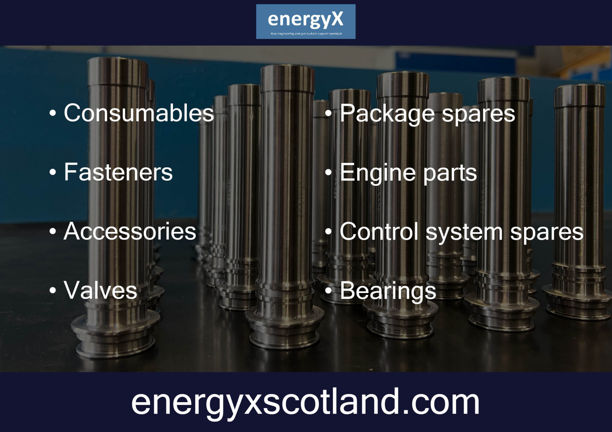 Gas Turbine Spare Parts - energyX